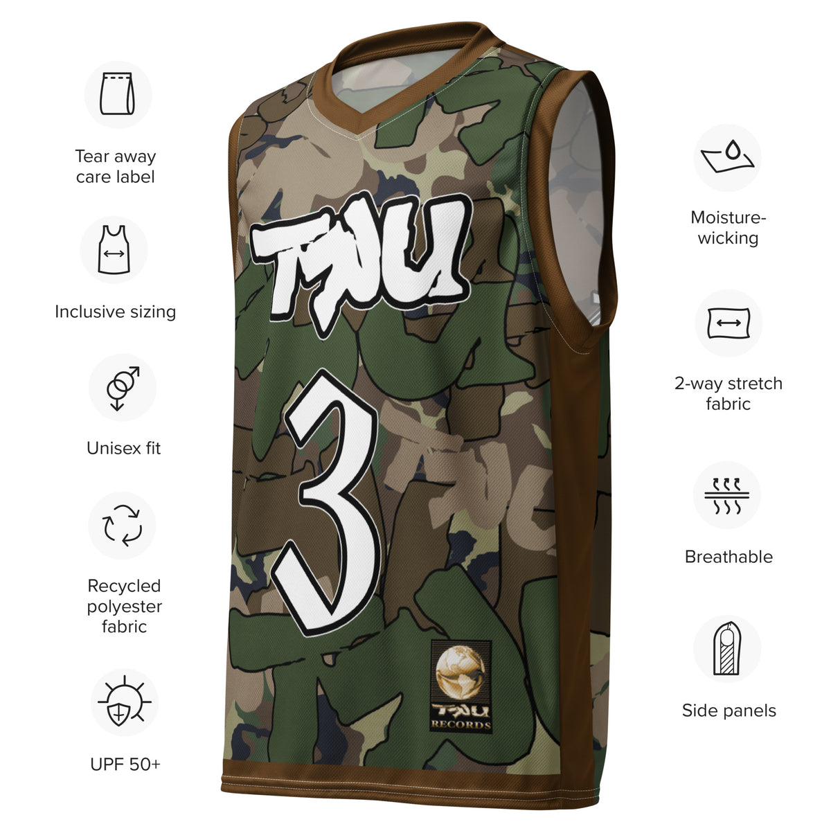 TRU Camo basketball jersey – TRU Bossalinie