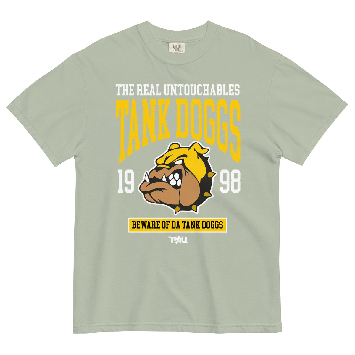 Tank Dogs heavyweight t-shirt – TRU Bossalinie